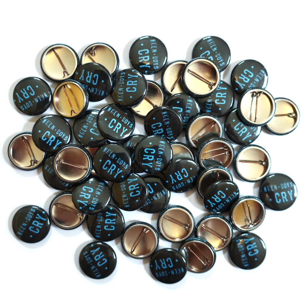 When Boys Cry button – The K Mail Order Department